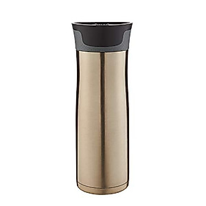 Contigo AUTOSEAL West Loop Vaccuum-Insulated Stainless Steel Travel Mug, 20 oz, Latte