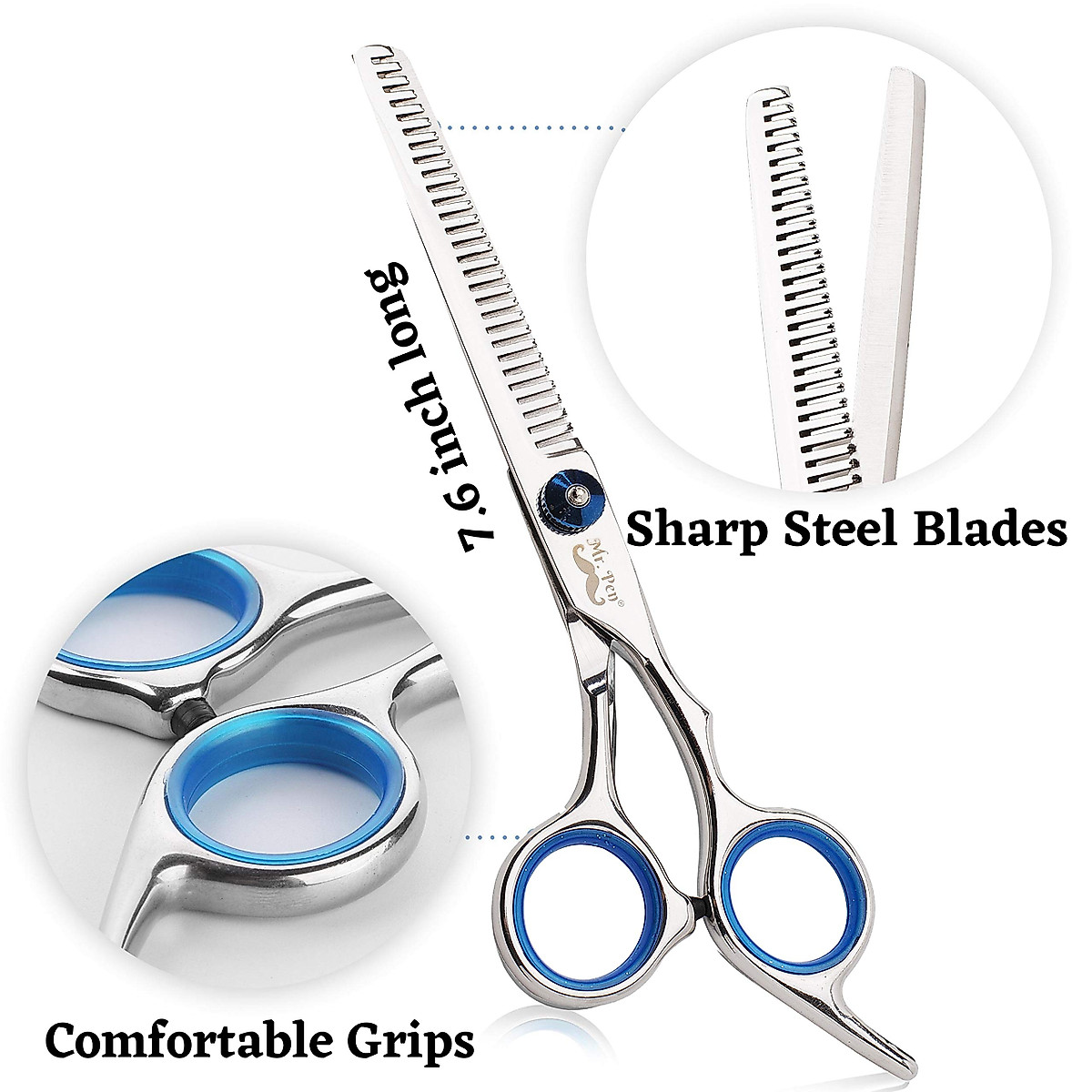 Mr. Pen- Thinning Scissors for Cutting Hair, Thinning Shears, Hair Thinning Scissors, Texturizing Scissors, Trimming Scissors for Hair, Blending Shears, Hair Thinners Scissors for Women and Men