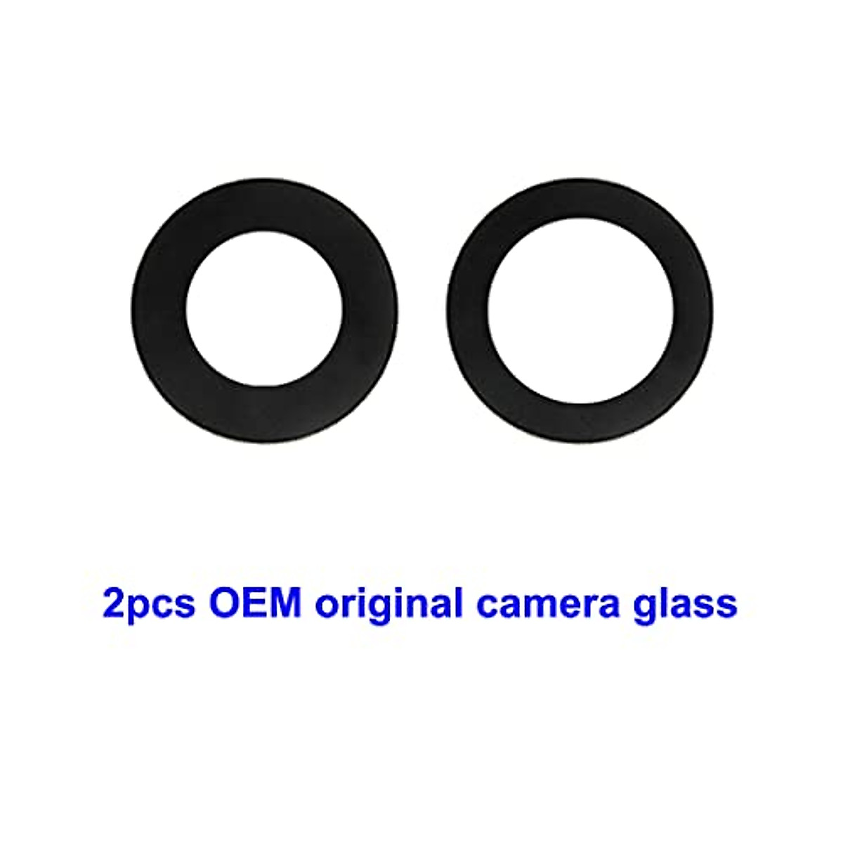 YUYOND 2pcs OEM Original Rear Back Camera Glass Lens Replacement For iPhone 13 and For iPhone 13 Mini With Adhesive Preinstalled Included Repair Tools (Not for 13 pro / 13 pro max)