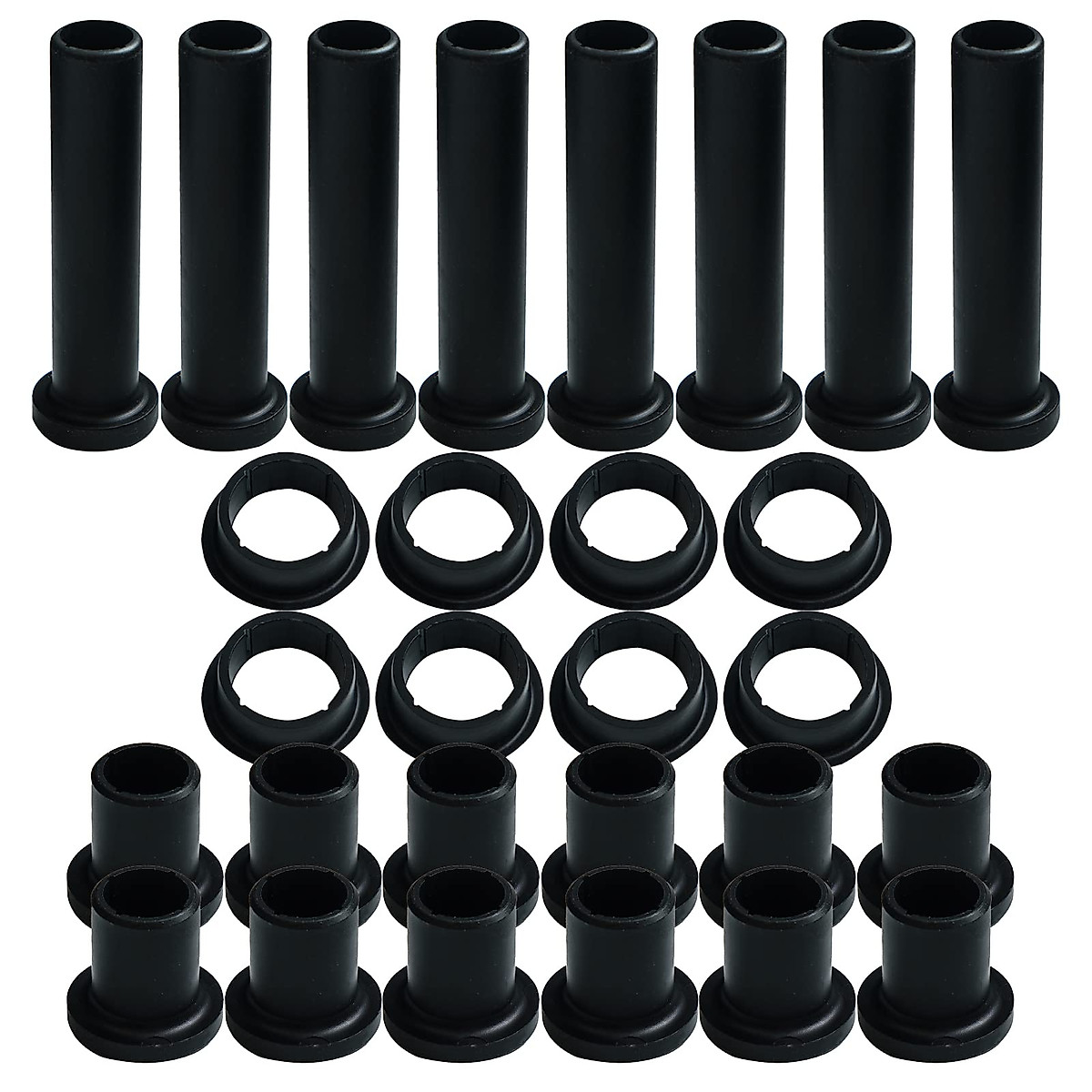 Rear Suspension Bushing Kit Replacment for Polaris Sportsman 335 400 450 500 570 800, Replaces A-Arm Long Bushing 5436973 A-Arm Short Bushing 5438902 Lower Control Bushing 5439270