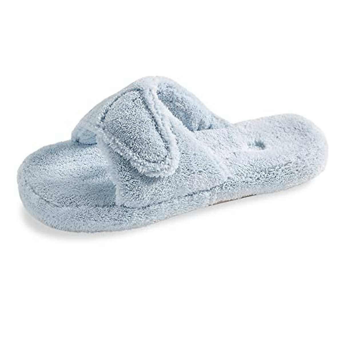 Acorn Women's Spa Slide Slipper, Powder Blue, 5-6