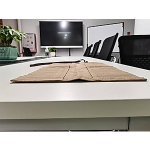 Knife Display Bag with 12 Slots Pocket Knives,Folding Knife Holder Organizer,Knives Roll Collection Protector Bag,Tactical Outdoor for EDC Mini Knife Bags (Khaki)