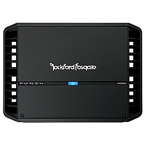 Rockford Fosgate P400X4 P400-X4 4 Channel Rockford Punch AMP (Certified Refurbished)
