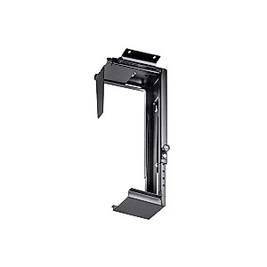 Monoprice PC Tower Holder - Adjustable Under Desk Mount, Designed for Use with Sit-Stand Desks - Workstream Collection
