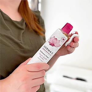 DERMA E Radiance Toner, Soothing Facial Toner with Glycolic Acid and Rooibos, 6 Oz, Daily Exfoliating Toner for Youthful & Radiant Glow, Nourishing & Hydrating Toner for Men and Women