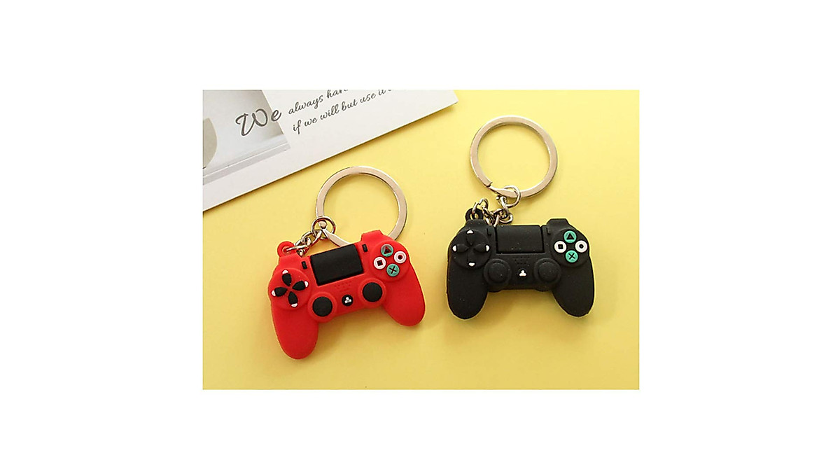 Finduat 10 Pcs Gaming Keychains - Perfect Party Favors