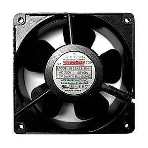 Mechatronics 120x38mm IP55 Rated Fans (230V, High Speed)