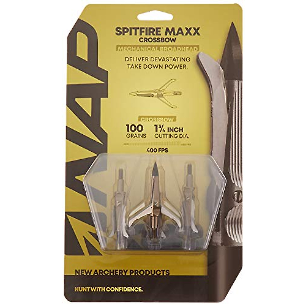 New Archery Products NAP Spitfire Maxx 100 X-Bow Tt 4-Pack