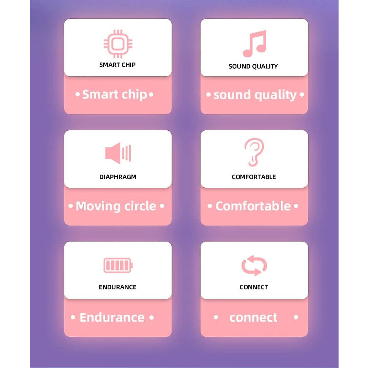 LP40 Pro TWS Earphones Wireless + Free Bag Handsfree Bluetooth 5.1 Sport Noise Reduction Headphones Touch Control Earbuds (White)