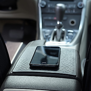 Brlvget Car Anti Slip Dashboard Pad Magic Sticky Gripping Pad Car Sticky Gel Pad Multifunctional Fixate Gel Pads Non-Slip Mounting Pad Cell Pad Phone Mat Dashboard Mat, 7.1 x 5.5 inch (2 Pack)