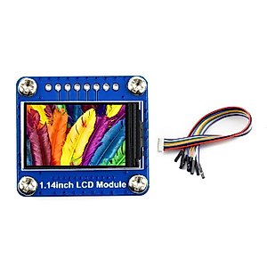 Waveshare 1.14inch LCD Display Module IPS Screen with 65K RGB Colors 240×135 Resolution SPI Interface