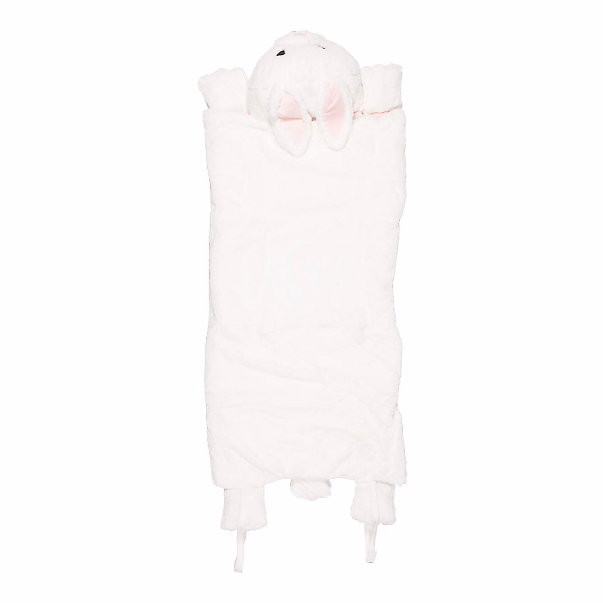 Frolics Plush Sleeping Bag Assorted Animals (White Bunny)