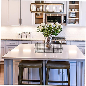 Yardenfun Wall Mounted Metal Shelf for Kitchen Multi Functional Sponge Drain Rack Spice Rack Organizer for Pantry Bathroom and Sink Areas Kitchen Storage Solution