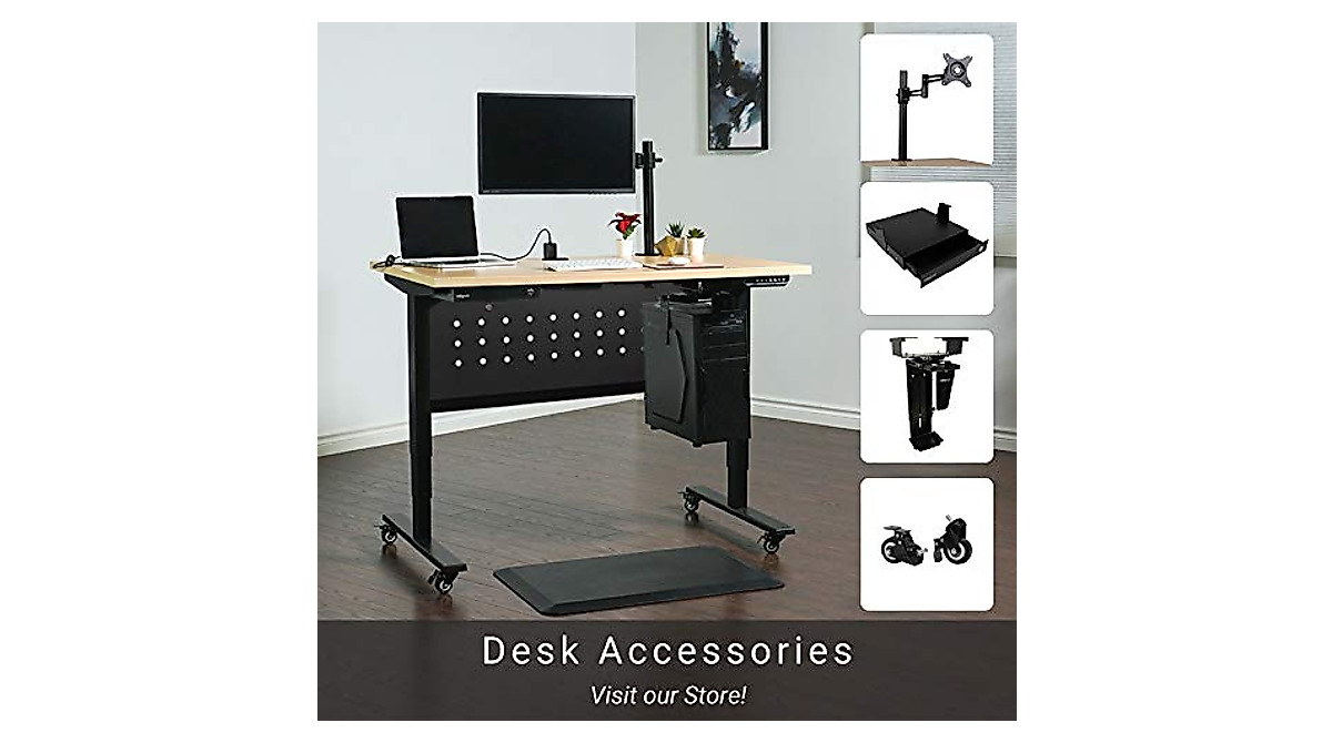 Heavy Duty Cable Management Snake for Standing Desks