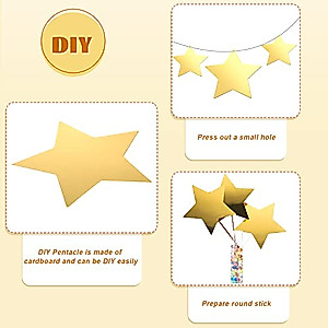6 x 5 ft Movie Theme Photography Backdrop Red Carpet Party Decorations Runner Red Carpet Runner 2.6 x 15 ft with Carpet Tape and 24 Pieces 8 Inch Gold Star Paper Cutouts for Party Decoration Supplies
