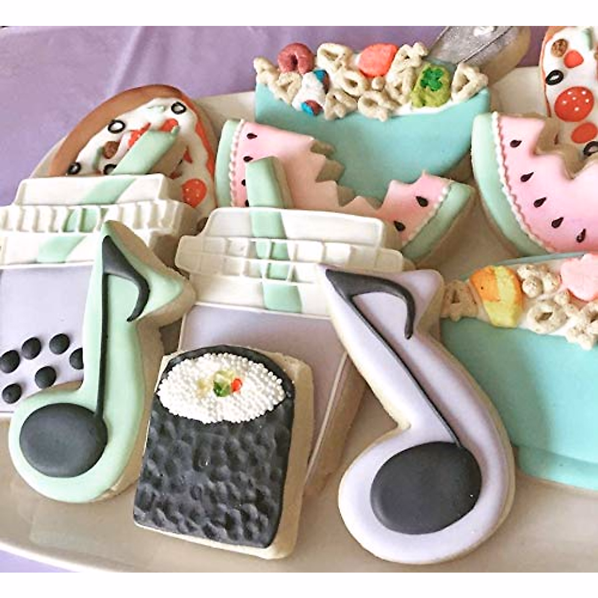 Music Note Cookie Cutter 5.5" Made in USA by Ann Clark