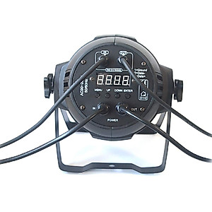 Stage lights, 100W/200W COB par light DMX512 Warm&Cold White for Event Production,Stage Flood Light,Theaters Light, Studio, Concert,Professional Performance Lights (200W)