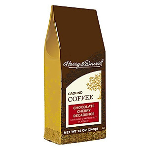 Harry & David Ground Coffee, Chocolate Cherry Decadence, 6/12 oz bags