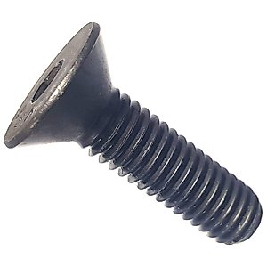 6-32 x 7/16 Flat Head Socket Cap Screws Grade 8 Steel Black Oxide Qty 50