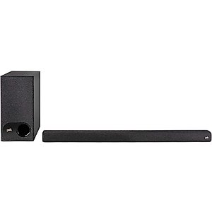 Polk Audio Signa S3 (Renewed) Ultra-Slim TV Sound Bar and Wireless Subwoofer with Built-in Chromecast, Compatible with 8K, 4K & HD TVs, Wi-Fi, Bluetooth, Works with Google Assistant
