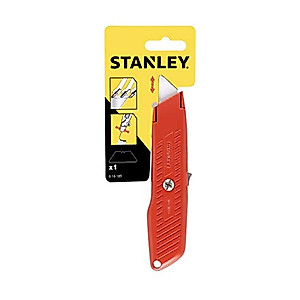 Stanley 0-10-189 Safety Knife 99E, Red