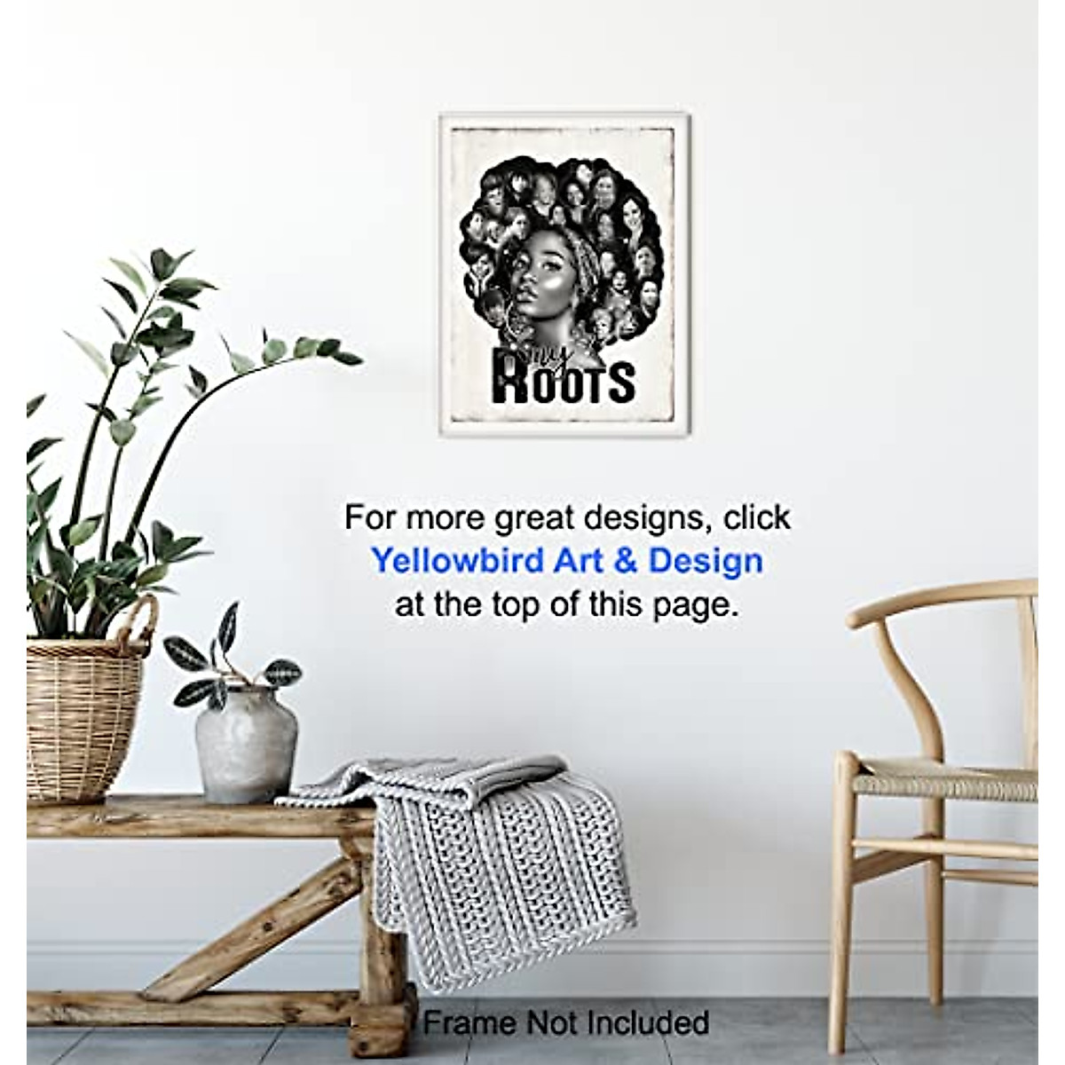 Black Art - African American Art - Black women famous African Americans - Black pride Classroom Decorations - Black History Month Poster - Afro Black Culture Wall Art & Decor - Black Girl Magic 8x10