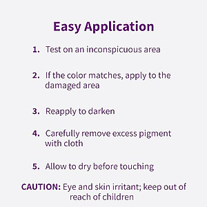 Rejuvenate Exact Match Wood Furniture & Floor Repair Markers, 6 Count, White/Gray Markers Cover All Scratches, Scuffs And Damage To Wood Furniture And Flooring