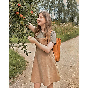 ECOSUSI Tote Bag Convertible Backpack Purse for Women Vegan Leather Handbag Multifuction Shoulder Bag