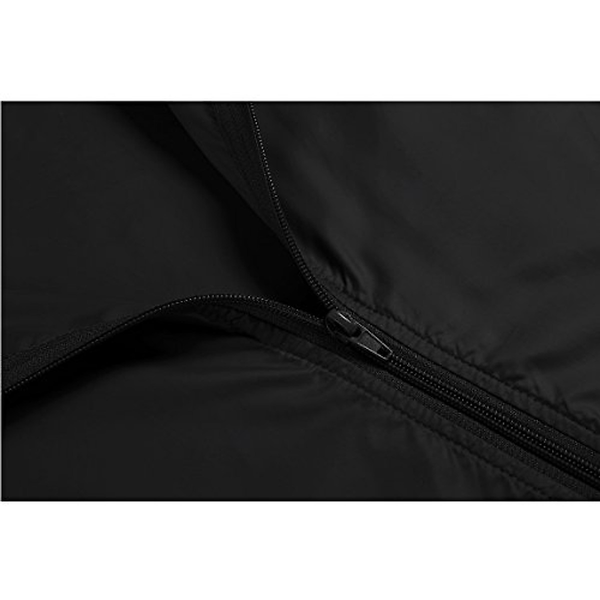 Hount Women's Lightweight Hooded Waterproof Packable Active Casual Rain Jackets (M, Black)