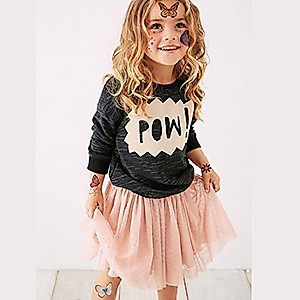 Ooopsiun Glitter Butterfly Temporary Tattoos for Girls -12 Sheets Butterfly Party Favors Decorations for Kids Women