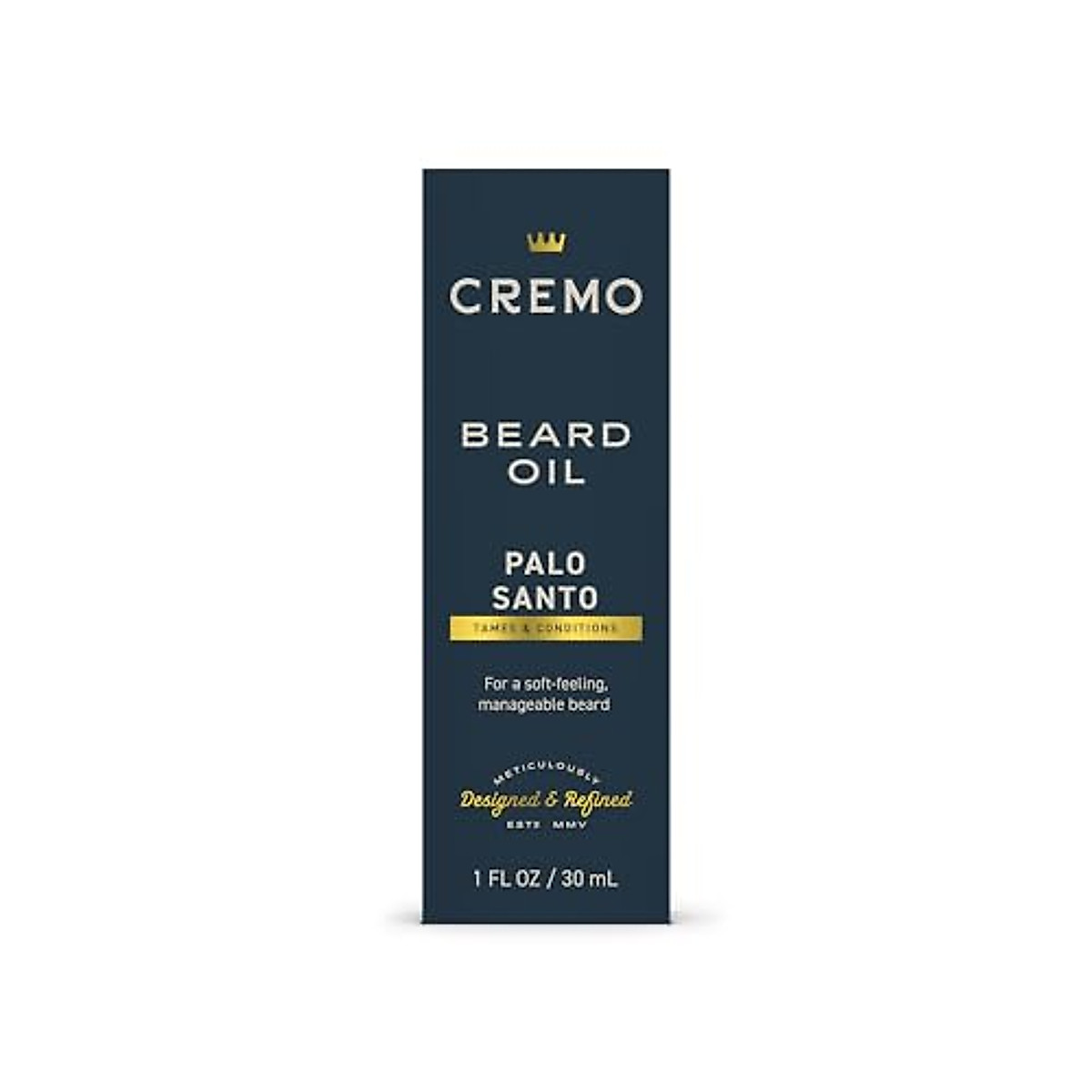 Cremo Beard Oil, Palo Santo (Reserve Collection), 1 fl oz - Restore Natural Moisture and Soften Your Beard To Help Relieve Beard Itch