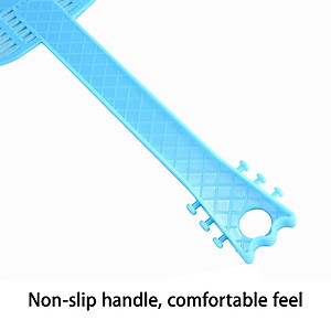 Fly Swatter 4 Pcs Guitar Shape The Racket Face is Larger and Thicker to Improve Accuracy Suitable for Restaurants, Pet Shops