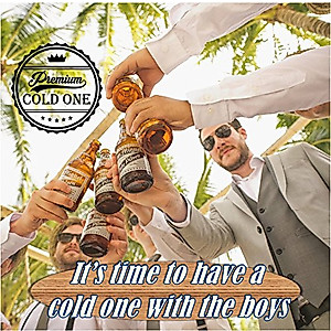 Bartender Bottle Openers, Beer Bottle Openers, Speed Openers 3 Pack by Premium Cold One. Professional Grade: Rubber Coated, Stainless Steel. 7 inch