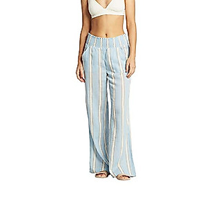 Billabong womens New Waves Stripe Pants, Clear Sky, Medium US