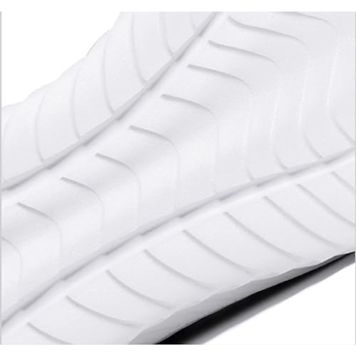 inupon Womens Slip On Knit Sneaker No Tie Sock Walking Shoes Casual Work Shoes (9, Black)