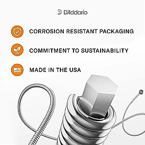 D'Addario Bass Guitar Strings - NYXL Bass Strings - NYXL45130 - Unrivaled Strength, Tuning Stability, Enhanced Response - For 5 String Bass Guitars - 45-130 Regular Light 5-String, Long Scale