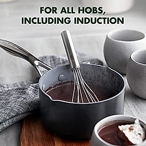 Greenpan Venice Pro Milk pan, 16 cm/1.6L, Gray