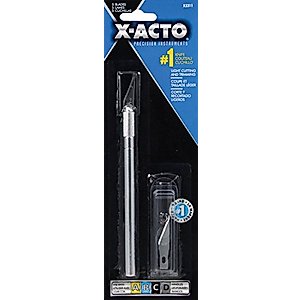 X-ACTO X3311 N0. 1 Precision Knife With 5 No. 11 Blades, #1 Knife