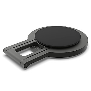 Doolkin® Pro Mount, Phone Holder for Laptop and Car, Cell Phone Magnetic Holder, Universal Adjustable Phone Mount Stand, Foldable Laptop Side Mount Clip, Laptop Phone Mount Holder (Gray)