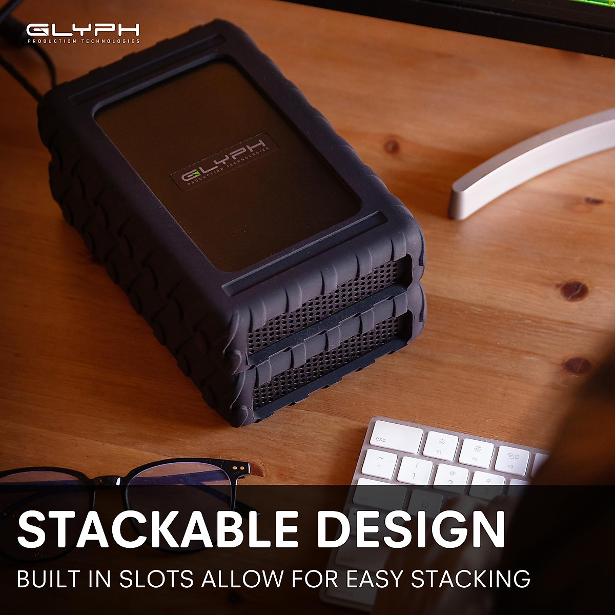 Glyph BlackBox Pro External Hard Drive 7200 RPM, USB-C (3.1,Gen2) (12TB)