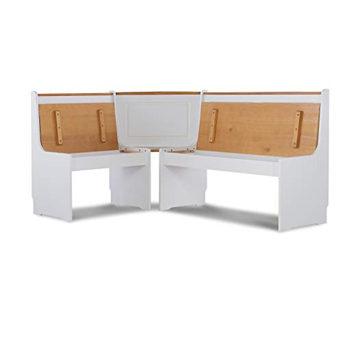 Linon Ardmore Kitchen Nook Set, White