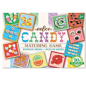 eeBoo: Candy Memory and Matching Little Game, Sharpens Recognition, Concentration and Memory Skills, for Ages 3 and Up, Provides Interaction Between Child and Parent