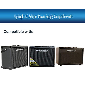 UpBright 16V AC/DC Adapter Compatible with Blackstar Amplification ID Core Stereo 40 V2 V3 Guitar Amp 40 20 Watt IDCore40 IDCORE40V2 IDCORE40V3 40H USED004000 IDCore Beam TFB-BT1 GLT-888 ADP0101600