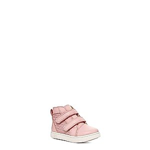 UGG Unisex-Child Rennon Ii Gel Hearts Sneaker, Pink, 2 Little Kid
