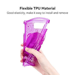 GeekShare Soft TPU Protective Case Slim Cover Case Compatible with Nintendo Switch and Joy-Con - Shock-Absorption and Anti-Scratch -Jellyfish Cat