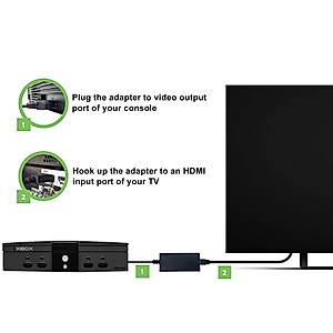 LevelHike HDMI Cable for Original Xbox Console, Original Xbox to HDMI Adapter with Component Signal (100% Improved Video Quality-HD Converter)
