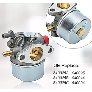 640025 Carburetor for Tecumseh OHH45 OHH50 OHH55 OHH60 OHH65 Engine Lawn Mower Carb for 640025 640025A 640025B 640025C 640014 640004 640117