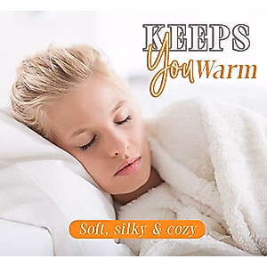 Elegant Comfort Luxury Micro-Sherpa 50" X 60" Ultra Plush Zebra Design Throw/Blanket, (50 x 60)