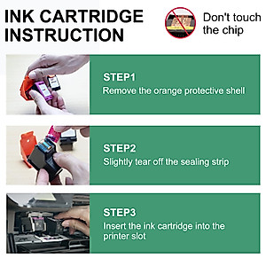 ZIPRINT Remanufactured Ink Cartridge Replacement for HP Ink 63 63XL for OfficeJet 3830 5255 5258 Envy 4520 4512 4513 4516 DeskJet 1112 1110 3630 3632 3634 2130 Printer(1Black,1Tri-Color)