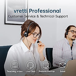 vretti Thermal Label Printer, Thermal Shipping Label Printer, 4x6 Label Printer for Shipping Packages & Small Business, 152mm/s Barcode Label Printer Compatible with USPS UPS Amazon Ebay